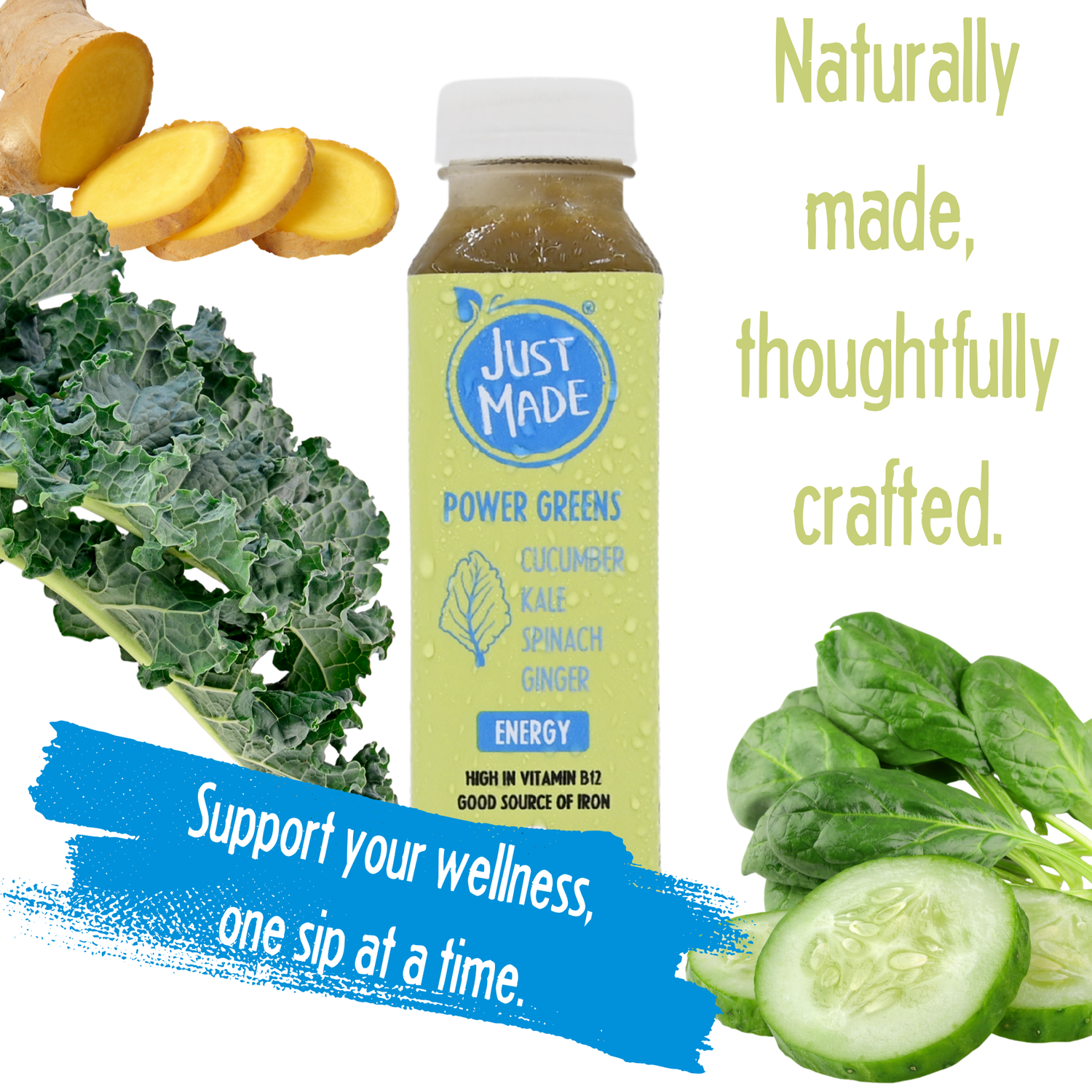 NEW! Power Greens | 8 CT – Just Made